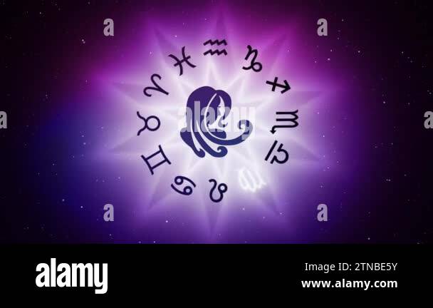 Zodiac sign virgo in astrology Stock Videos & Footage - HD and 4K Video ...