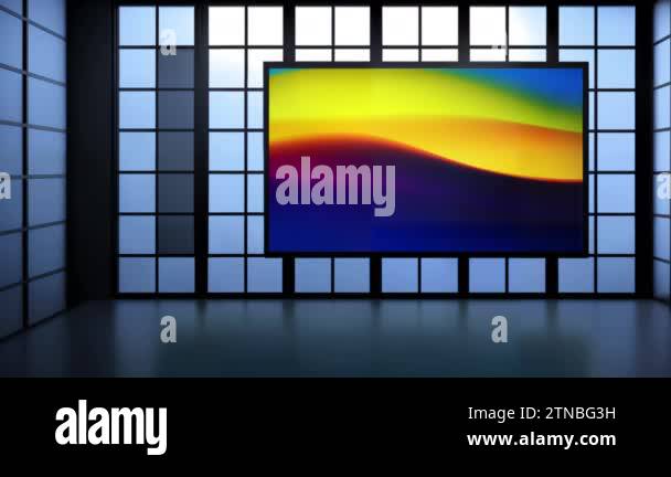 Immersive Virtual TV Studio Background Loop for Seamless Award Shows ...