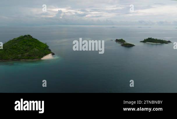 Panorama view of Baong Beach and Bisaya-Bisaya Beach in Zamboanga ...