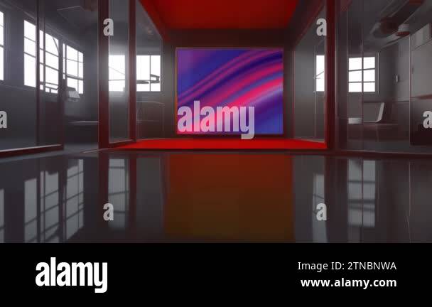 Interactive Virtual TV Studio: Captivating Set for Dynamic Multimedia ...