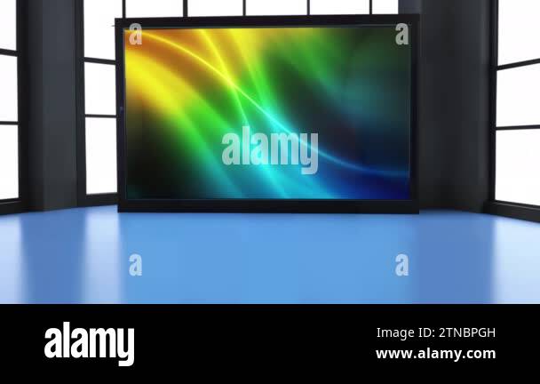 Interactive Virtual TV Studio: Captivating Set for Dynamic Multimedia ...