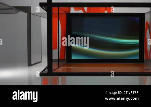 Interactive Virtual TV Studio: Captivating Set for Dynamic Multimedia ...