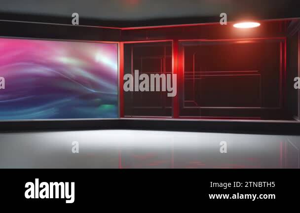 Interactive Virtual TV Studio: Captivating Set for Dynamic Multimedia ...