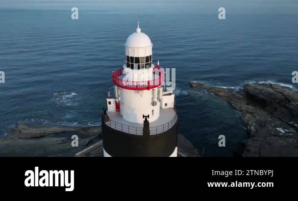 4k Hook Lighthouse situated on Hook Head at the tip of the Hook ...