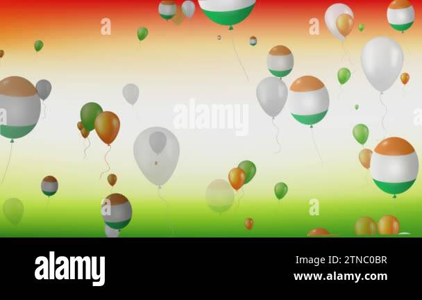 Flying indian tricolor balloons Stock Videos & Footage - HD and 4K ...