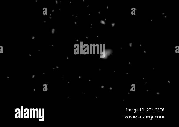 Snow Falling Cloudlet Realistic Flurry Snowfall Visual Effects Green ...