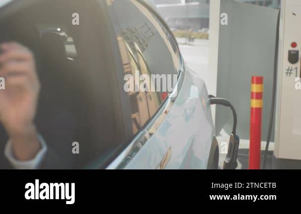 Handsome indian businessman sitting inside luxurious modern auto and ...