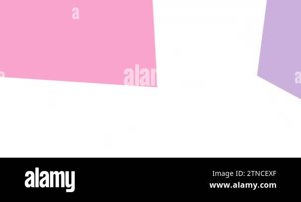 Simple loop transition animation. Geometric shapes transition on white ...