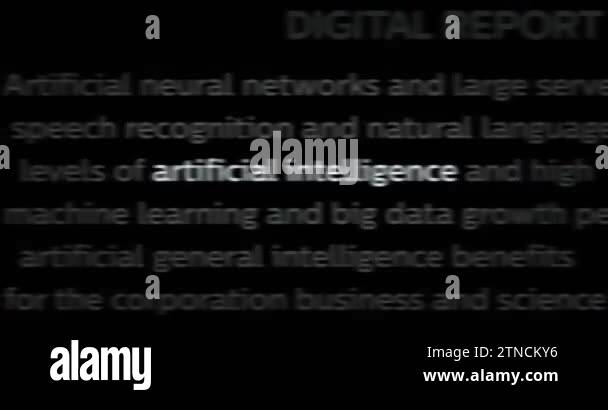 Artificial intelligence machine deep learning and ai chat bot gpt headline news across ...