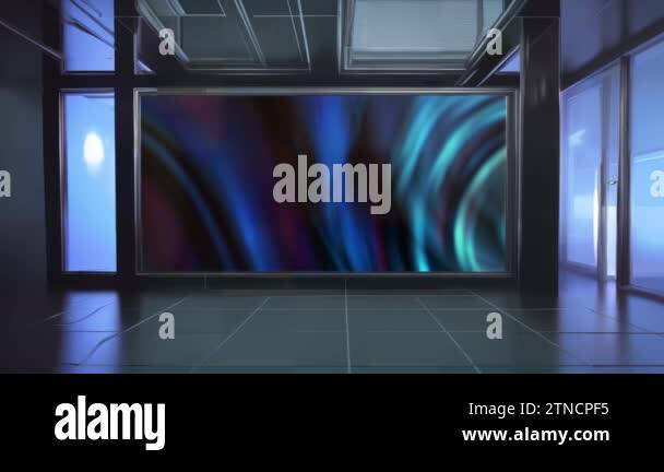 Interactive Virtual TV Studio: Captivating Set for Dynamic Multimedia ...