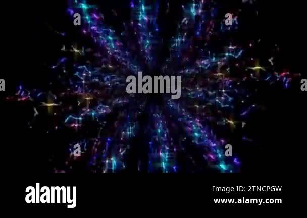animation of light tunnel stage for your video backgrounds, concert ...