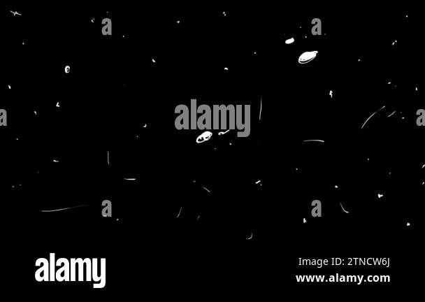 White hand drawn interference. Stop motion with sticky notes, drafts ...