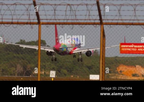 PHUKET, THAILAND - FEBRUARY 16, 2023: Airbus A320, HS-BBR of AirAsia ...