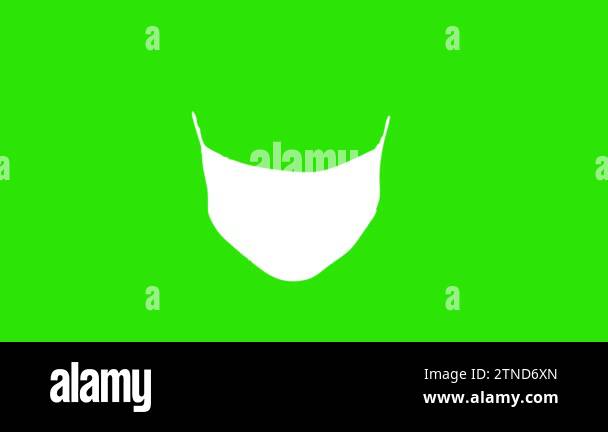 Cartoon Animated Mask, birthday concept. Carnival garland with pennants ...