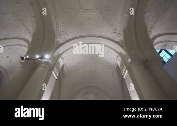 Bayerisches Nationalmuseum In Munich, Bavaria, Germany January 10, 2023. Interior Bavarian ...