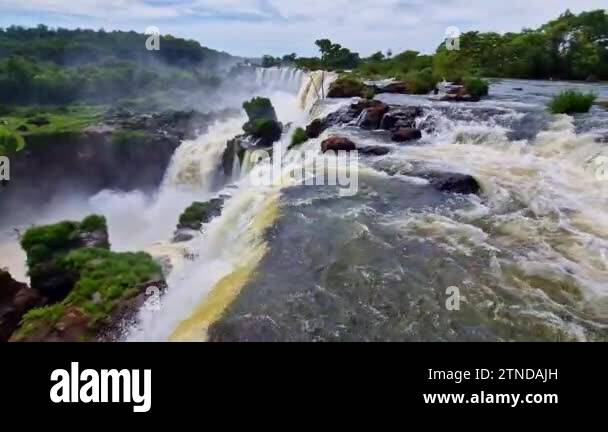 Iguazu falls brazil devil's throat Stock Videos & Footage - HD and 4K ...