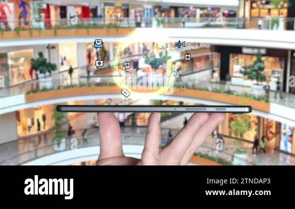 Smart city IOT internet of thing ICT digital technology futuristic ...