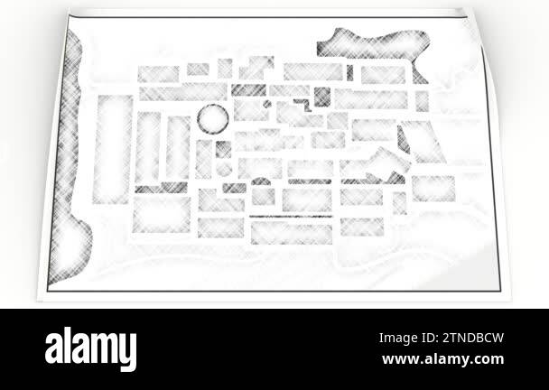 Street city map illustration Stock Videos & Footage - HD and 4K Video ...