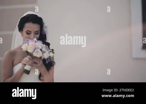 Bride before wedding ceremony Stock Videos & Footage - HD and 4K Video ...