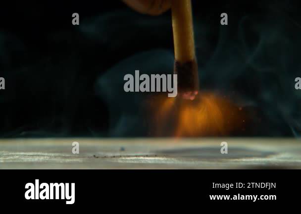Match strike light flame burn Stock Videos & Footage - HD and 4K Video ...