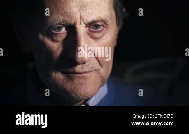 Sad pensive old man thinking Stock Videos & Footage - HD and 4K Video ...