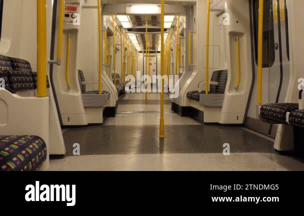 Empty underground tube carriage Stock Videos & Footage - HD and 4K ...