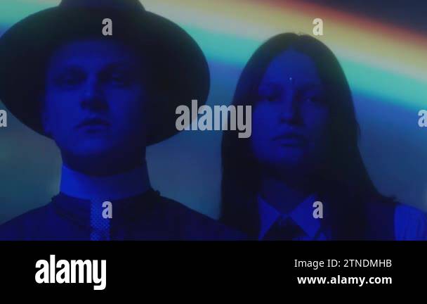 Fashion model couple gen z Stock Videos & Footage - HD and 4K Video ...