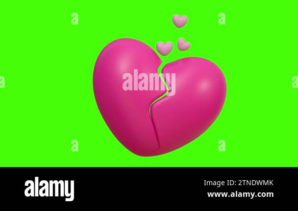 Video Animation of heart shapes for decorating projects on the day of ...