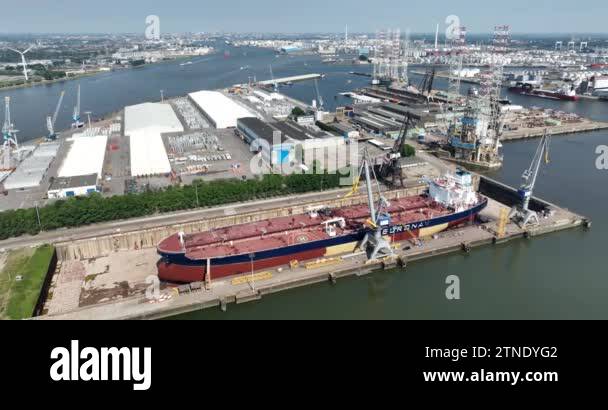 Ship in dry dock rotterdam Stock Videos & Footage - HD and 4K Video ...