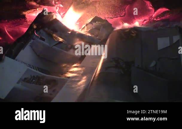 Magazine fire Stock Videos & Footage - HD and 4K Video Clips - Alamy
