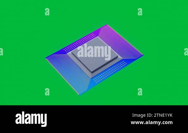 Quantum Processor Concept With Quantum Qubits Circuit Boards In Layers