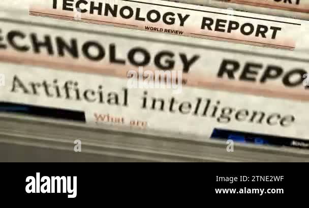 Artificial intelligence deep machine learning daily news newspaper ...