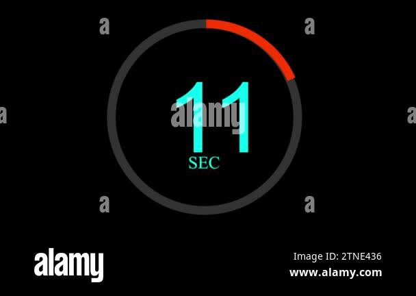 second and 1 minute time Countdown Timer stopwatch digital workout ...