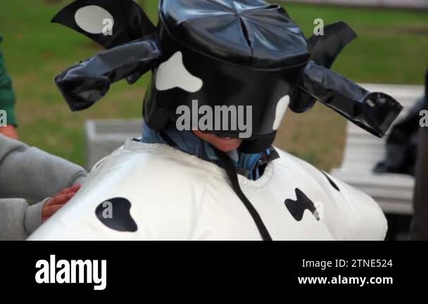 Human cow costume Stock Videos & Footage - HD and 4K Video Clips - Alamy