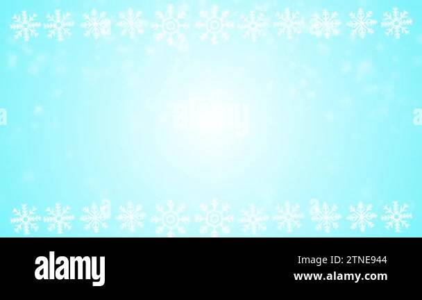 2D Animated Video of Frozen Snowflake Frame Animation Stock Video ...
