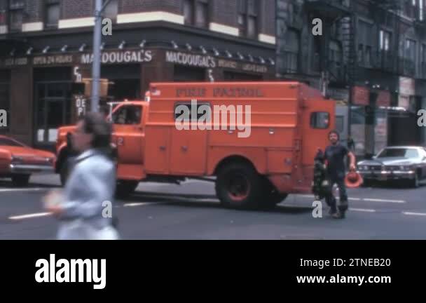 Vintage footage from the 1970s shows firefighters in New York City ...