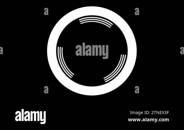 Simple white circular progress bar Stock Videos & Footage - HD and 4K ...