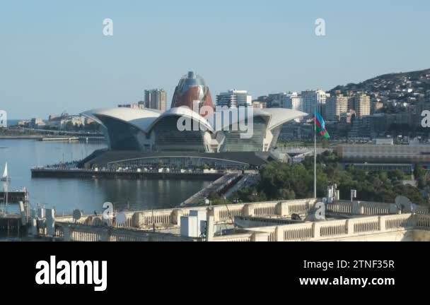Baku, Azerbaijan - June 25, 2023: Video of the Deniz Mall Shopping ...