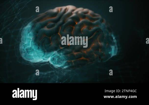 The concept of artificial intelligence of neural networks in the form ...