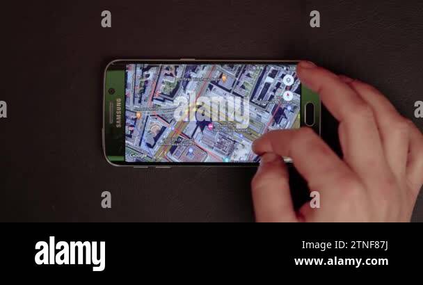 Google maps satellite view Stock Videos & Footage - HD and 4K Video ...