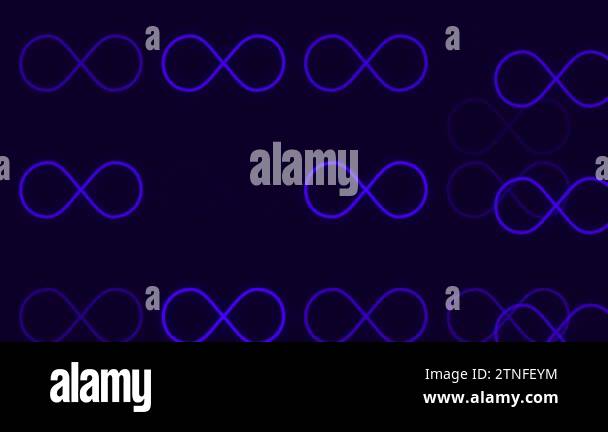 Infinity symbol background animation in 4K 60fps. Abstract colorful ...