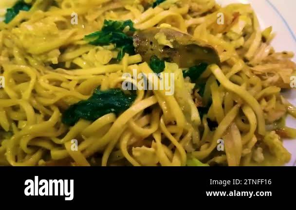 Mie goreng Jawa, traditional javanese fried noodle sweet and savory ...