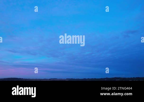 High Angle Footage of Most Beautiful and Colourful Sky with Orange and ...