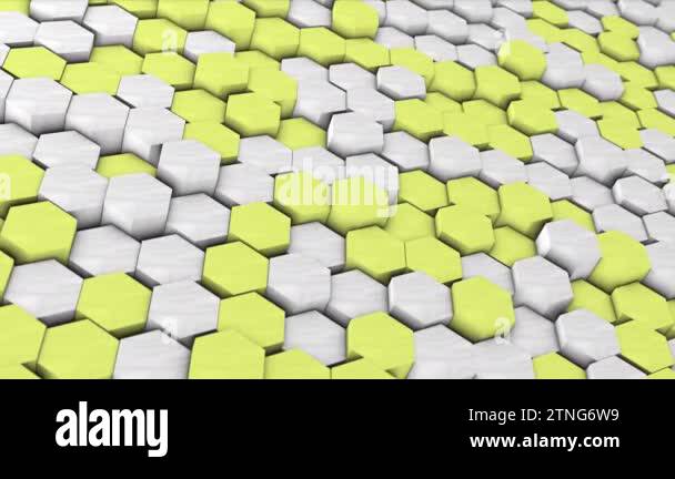 Yellow and grey hexagon pattern Stock Videos & Footage - HD and 4K Video Clips - Alamy