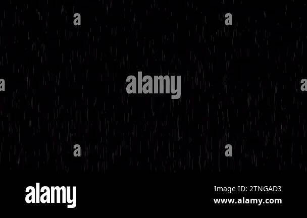 4K Cinematic Realistic rainfall animation overlay background in alpha ...