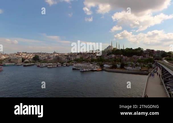 Halic,istanbul,Turkey.August 2,2023.Enchanting Views of Istanbul from ...