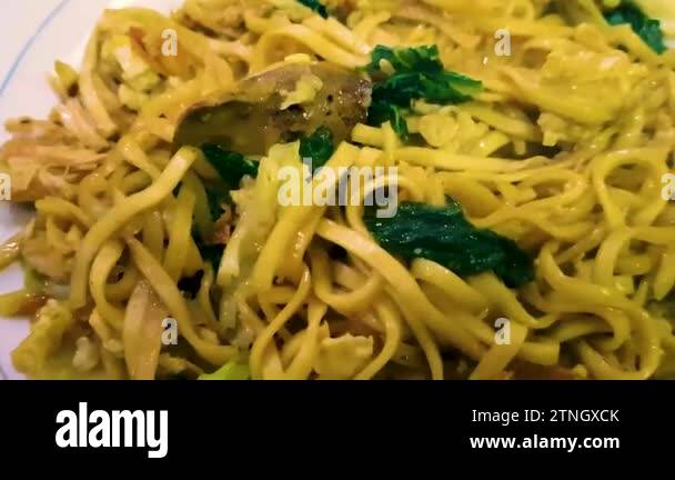 Mie goreng Jawa, traditional javanese fried noodle sweet and savory ...