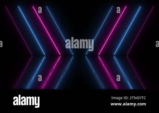 Beautiful Neon particles light glitter rising spectacular motion ...