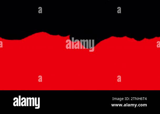 Drawing a red circle on a black screen. Transition animation with fill ...