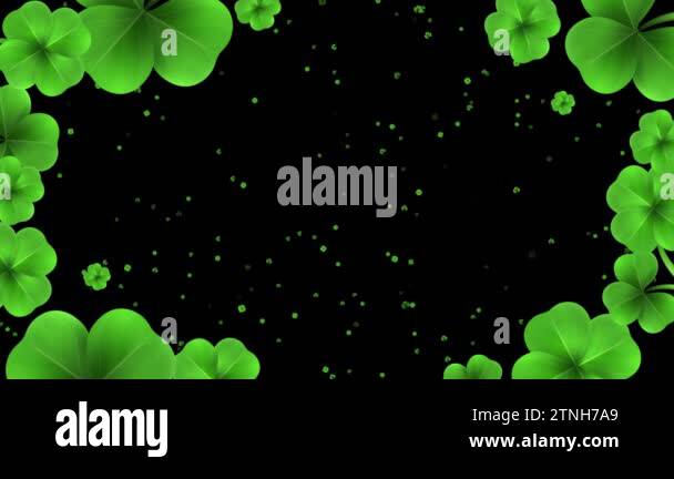 ST Patricks day Leaf clover flying for projects relates to Saint ...